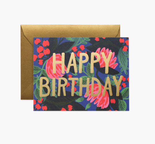 Rifle Paper Co Card with Envelope Happy Birthday | My Site