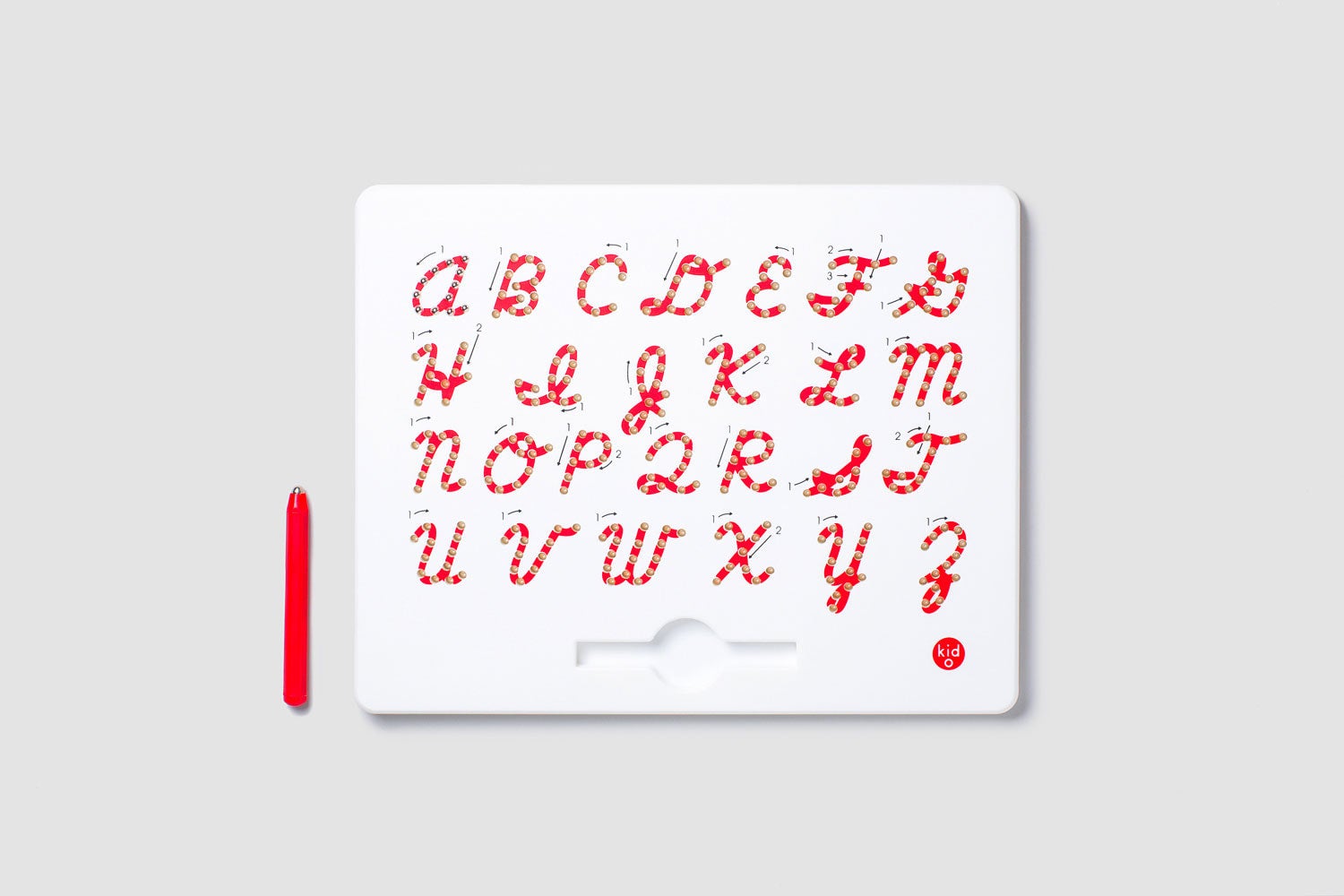 Kid O A to Z Magnatab Uppercase Cursive | My Site