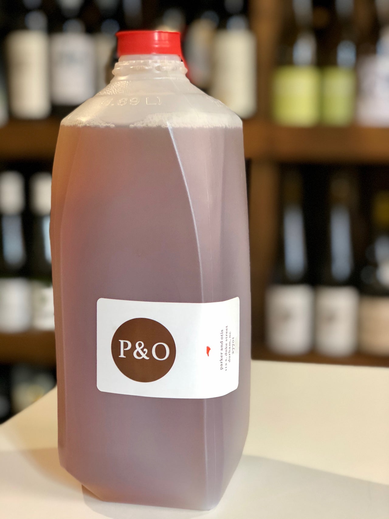 House Brewed Half Gallon Peach Iced Tea | My Site