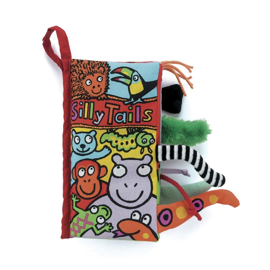 Jellycat Crinkle Book Silly Tails | My Site