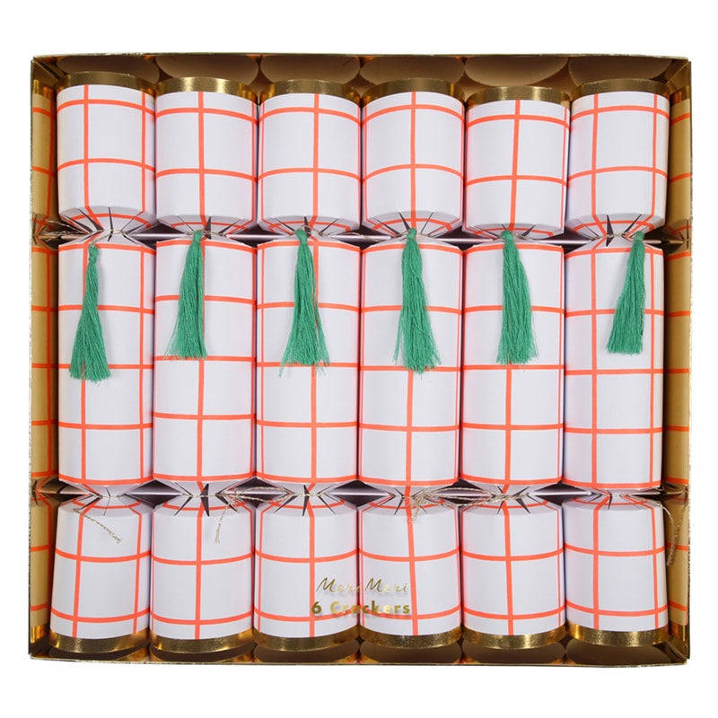 Meri Meri Party Crackers Large Grid 6 count | My Site