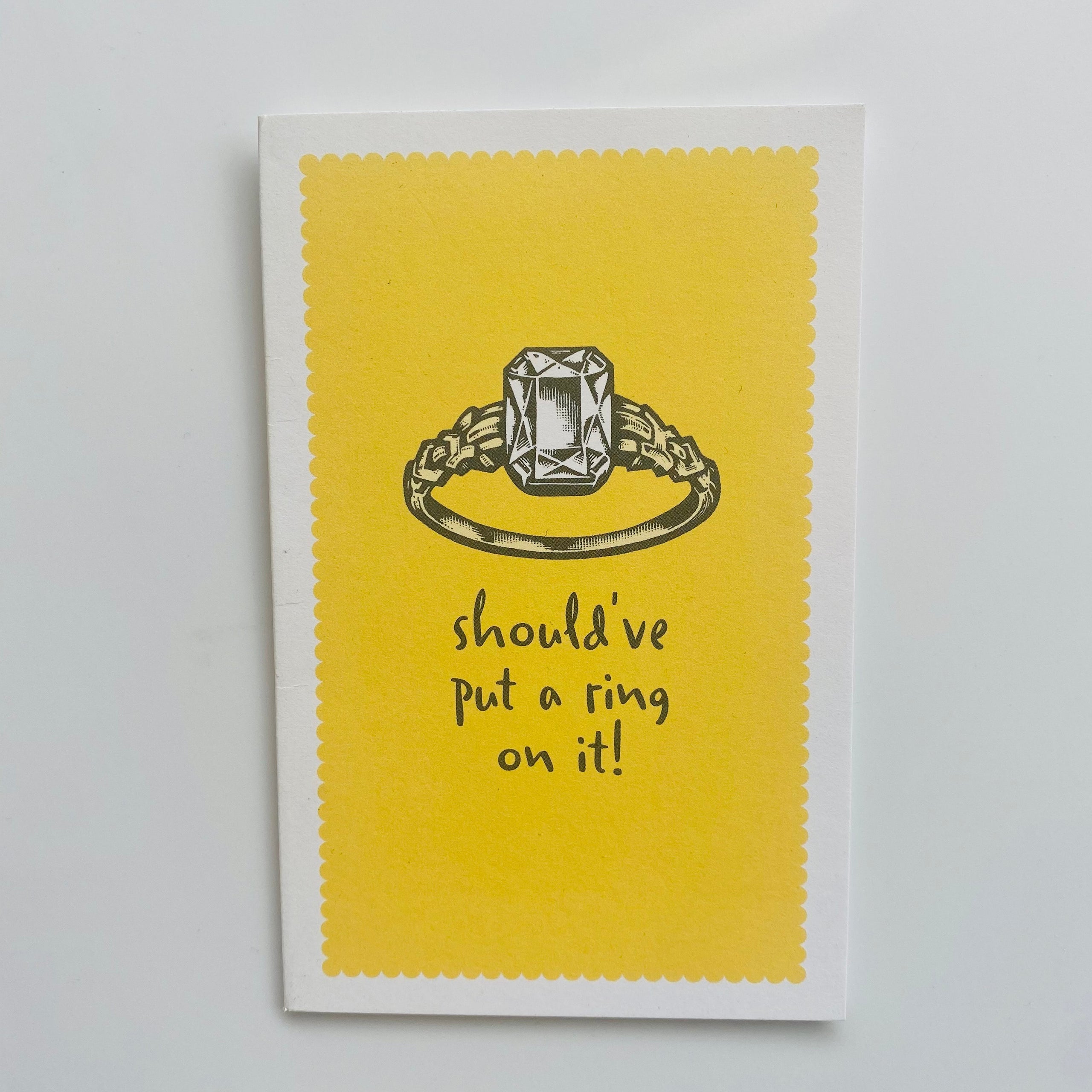 Breathless Paper Co Shoud've Put A Ring On It | My Site Breathless Paper Co Shoud've Put A Ring On It | My Site